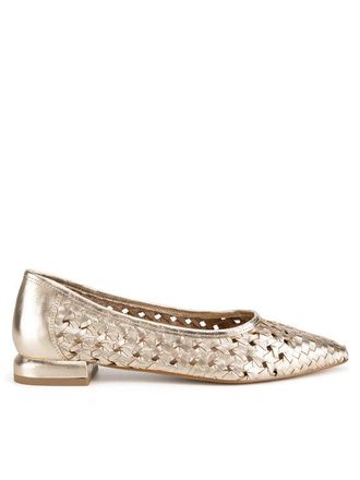 Sergio Bardi Ballerinas WI40-F1101-01SB Goldfarben