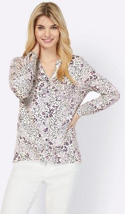 Heine Klassische Bluse Langarmbluse