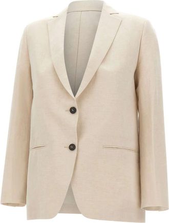 Roberto Ricci Design Rrd, Femme, Vestes, Beige, Taille: 36 FR Lynco Boyfriend