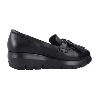 Stonefly Plume Nappa Leder Keilabs&auml;tze - - Shoes - Damen - Schwarzk - 37 EU