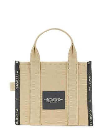 Marc Jacobs Womens Tote Bag The Beige Cotton + Polyester Handbags Hand