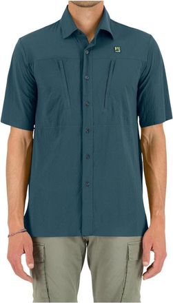 Karpos Homme, Chemises, Bleu, Taille: L Salatis Shirt