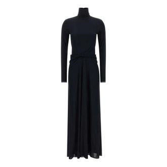 Fabiana Filippi Femme, Robes, Bleu, Taille: 36 FR Robe Longue