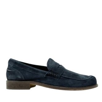 Antica Cuoieria Mocassins 22489-A-G05 - Homme - Chaussures - Bleu - Taille: 44 EU