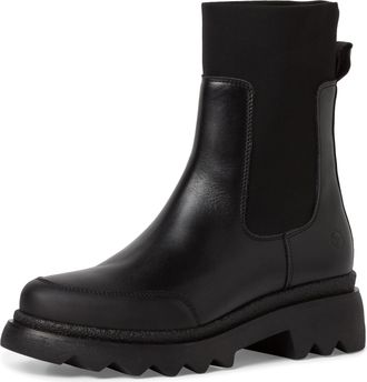 Tamaris Damen Damen 1-25808-41 Stiefelette, Schwarz, 41 EU