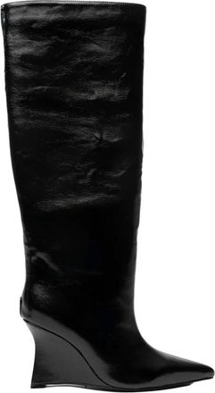 Twentyfourhaitch Femme, Chaussures, Noir, Taille: 38 EU High Bottes