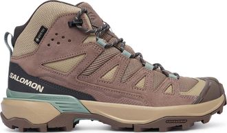 Salomon Trekkingschuhe Salomon X Ultra 360 Ltr Mid Gtx W L49158400 Khakifarben