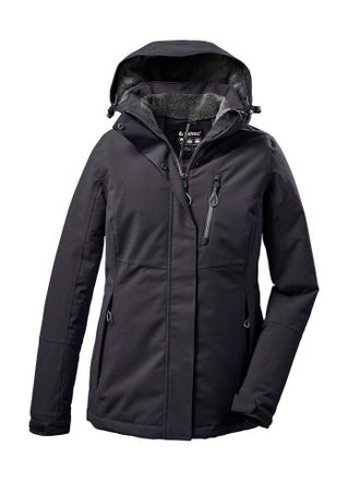 Killtec Outdoorjacke KOW 170 KG WMN JCKT Damen Funktionsjacke: wasserdicht, atmungsaktiv, abnehmbare Kapuze