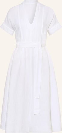 120% Lino 120%Lino Strandkleid weiss