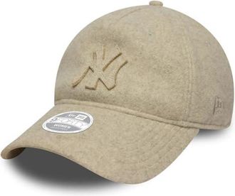 New Era MLB 9TWENTY Melton Luxe Casquette New York Yankees Beige