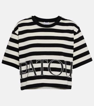 Patou T-shirt ray&eacute; en coton