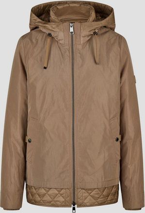 Barbara Lebek Outdoorjacke Damenjacke mit Steppdetails und 2-Wege-Rei&szlig;verschluss