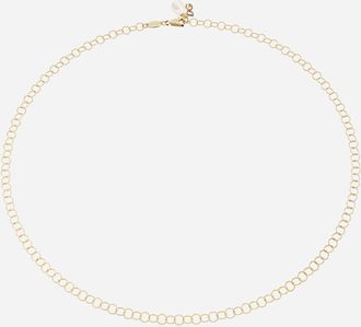 Dolce & Gabbana Halskette Lettering 18-karätiges Gelbgold - Frau Gold Onesize