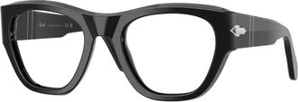 Persol unisex, Accessories, Schwarzk, 53 MMGr&ouml;&szlig;e
