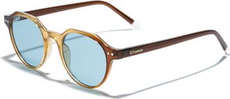 D.Franklin Ultra Light S Round Trans Brown/Trans Blue