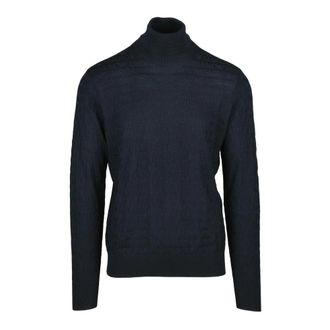 Emporio Armani Dolcevita - - Knitwear - Herren - Blau - S