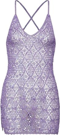 Retrof&ecirc;te Femme, Robes, Violet, Taille: 40/42 FR Party Robes