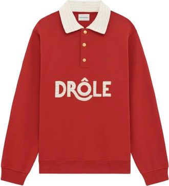 Dr&ocirc;le de Monsieur Homme, Tops, Rouge, Taille: L Sweater
