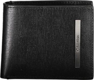 Calvin Klein Homme, Accessoires, Noir, Taille: ONE Size Portefeuille &agrave; 2 compartiments avec porte-monnaie