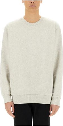 A.P.C. Label H Sweatshirt - - Sweatshirts & Hoodies - Herren - Grau - XL