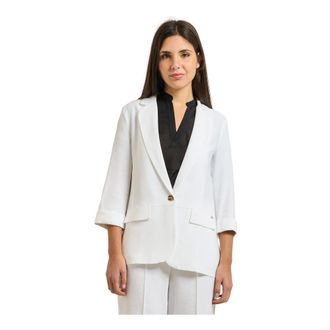 Gaud&igrave; Femme, Vestes, Blanc, Taille: 44 FR Veste &Eacute;l&eacute;gante
