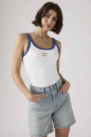 Levi's Essential Tank Top mit Grafik - Damen - Wei&szlig; / Wei&szlig;