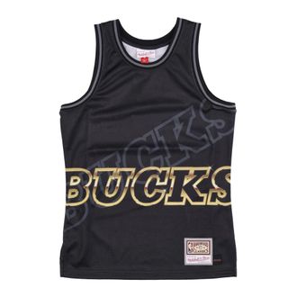 Mitchell & Ness Milwaukee Bucks Basketball Tank Top - - Sport - Herren - Mehrfarbig - XL