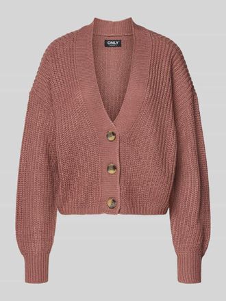 Only Regular Fit Strickjacke mit einreihiger Knopfleiste Modell CAROL NICE