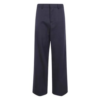 Ann Demeulemeester Wide Pantalons - Femme - Pantalons - Noir - Taille: 44 FR