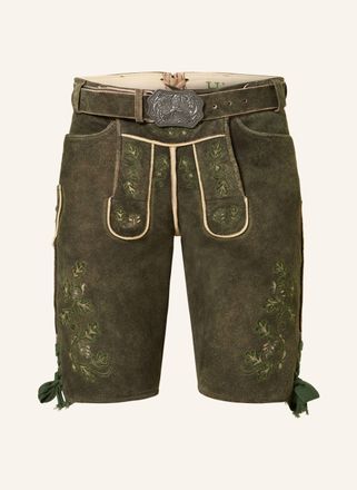 HIRSCHER Hirscher Trachten-Lederhose Bamberg braun