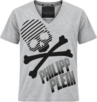 Philipp Plein T-Shirt - - Tops - Herren - Grau - M
