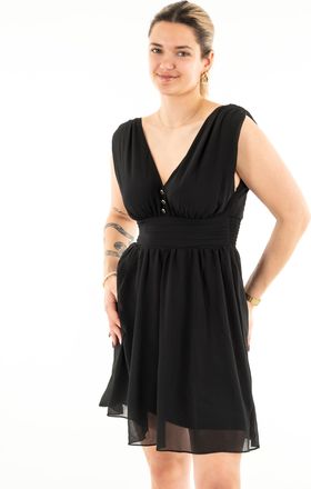 Morgan Damen 251-ria Kleid, Schwarz, 38