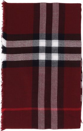 Burberry Check Wool Scarf