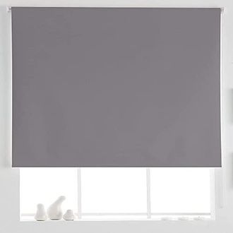 Estoralis ARAL Rollo transparent glatt, Stoff, Gris, 110x175 cm