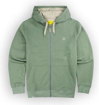 Oxbow Sweat Capuche zippé SALET Hiver 2025 Uni, Col Rond, Zippé, avec Capuche