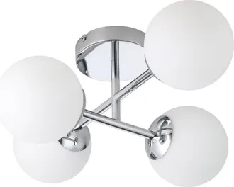 Eglo Plafonnier Castrovido Chrome &agrave; 4 lumi&egrave;res - 902098