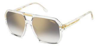 Carrera Sonnenbrillen Carrera VICTORY C 01/S CRYSTAL/GREY SHADED GOLD MIRROR 60/15/145 Herrenbrillen