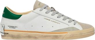 Crime London Homme, Chaussures, Blanc, Taille: 41 EU Distressed 2.0