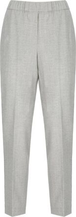 PESERICO Femme, Pantalons, Gris, Taille: 36 FR Pantalon Capris