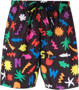 Moschino Herren Schwarze Meeresschwimmbekleidung - - Swimwear - Herren - Schwarzk - S