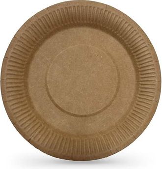 Algon Einwegteller, Größe 28 cm, robust und umweltfreundlich, ideal für Partys, Veranstaltungen und Versammlungen, 18 Stück