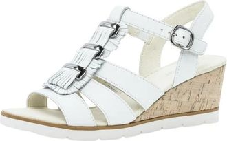 Gabor Keilabsatz-Sandale - - Shoes - Damen - Wei&szlig; - 39 1/2 EU