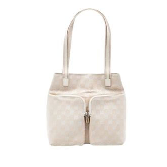 Gucci Sac cabas Pre-owned en toile - Femme - Pre-owned - Beige - Taille: ONE Size