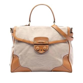 Prada Sacoche Pre-owned - Femme - Pre-owned - Beige - Taille: ONE Size
