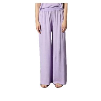 Sminfinity Femme, Pantalons, Violet, Taille: 36/38 FR Summer Palazzo Pants