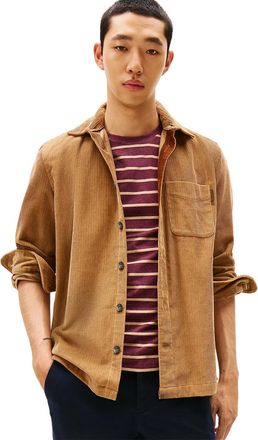 Tommy Hilfiger Hemdjacke f&uuml;r Herren, Kord (Hickory)