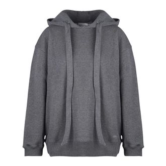 Semicouture SweaT-shirt &agrave; capuche - Femme - Sweatshirts et sweats &agrave; capuche - Gris - Taille: 38 FR
