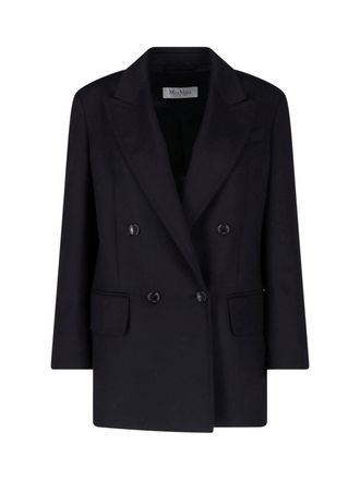 Max Mara Double-Breasted Wool Blazer