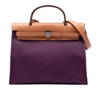 Herm&egrave;s Pre-owned Herbag Zip 31 - - Pre-owned - Damen - Lila - ONE SIZE