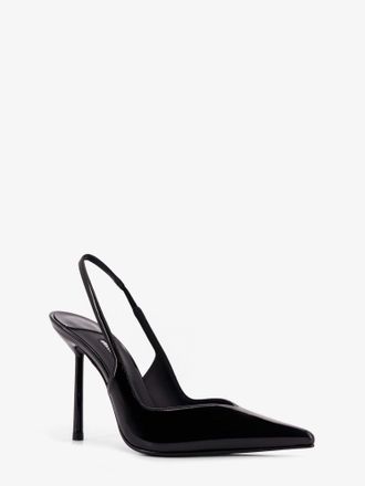 Le Silla Womens Vivienne Patent Leather Pumps Black High Heel Shoes